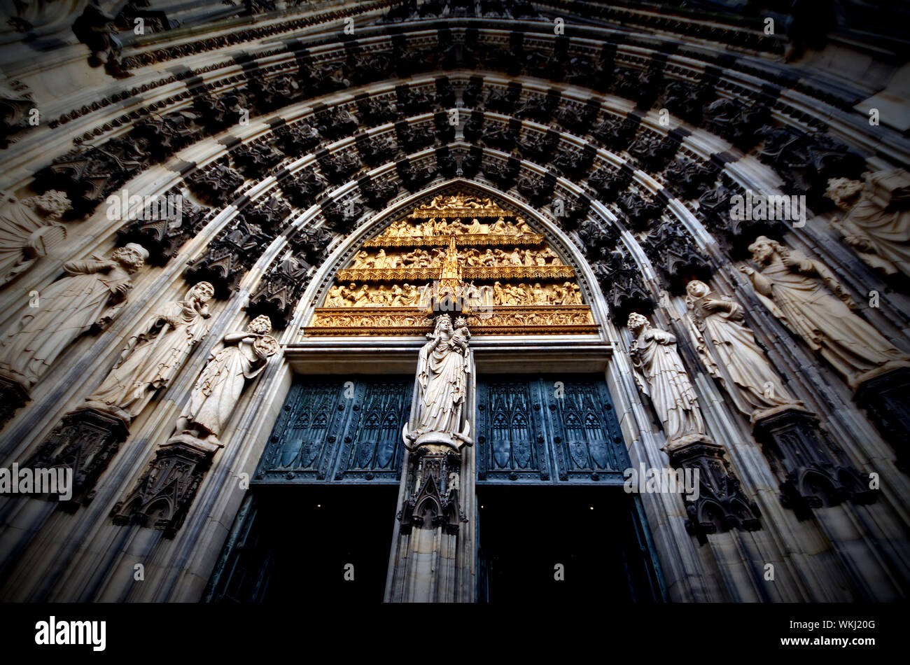 Interior of cologne cathedral hi-res stock photography and images - Alamy