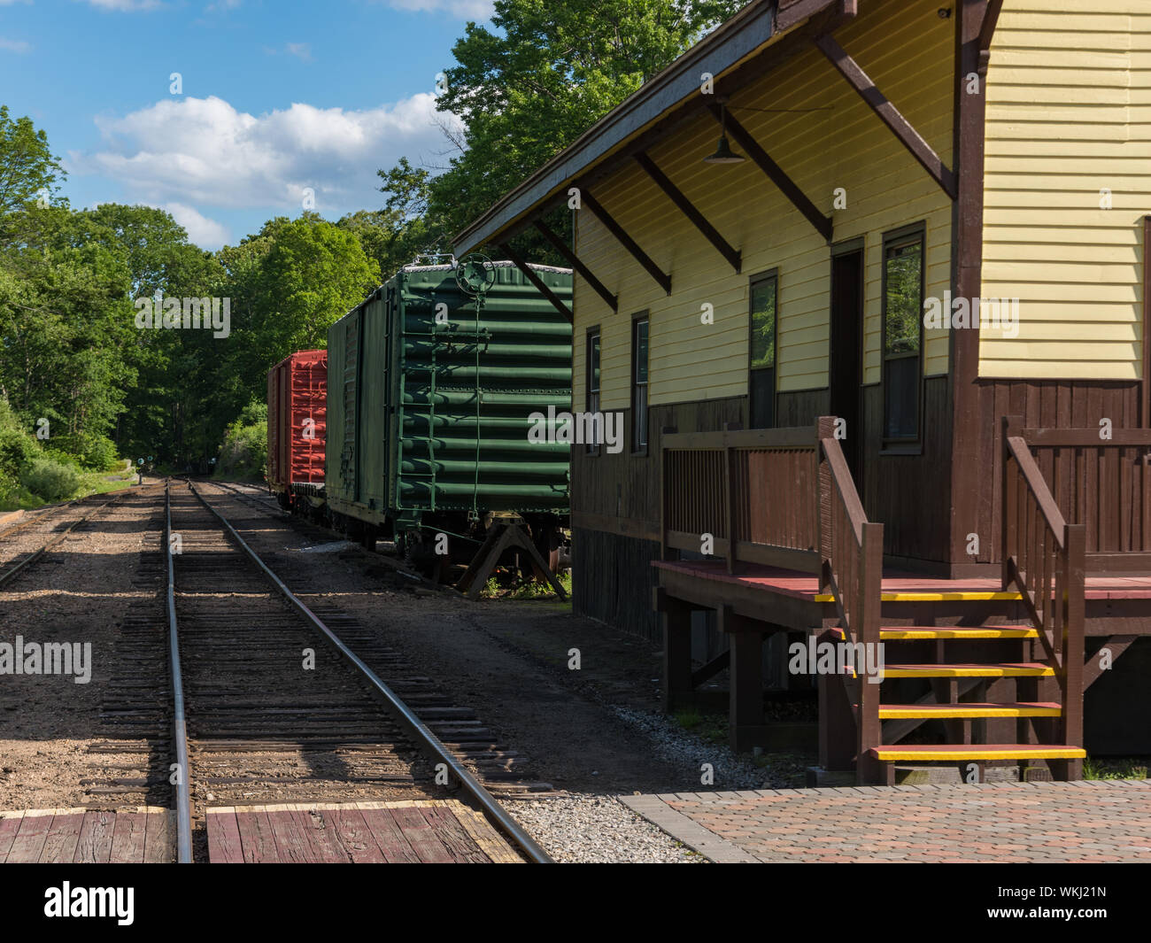 Historic freight wagons hi-res stock photography and images - Alamy