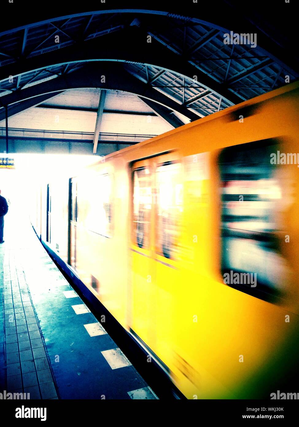 Train moving hi-res stock photography and images - Alamy