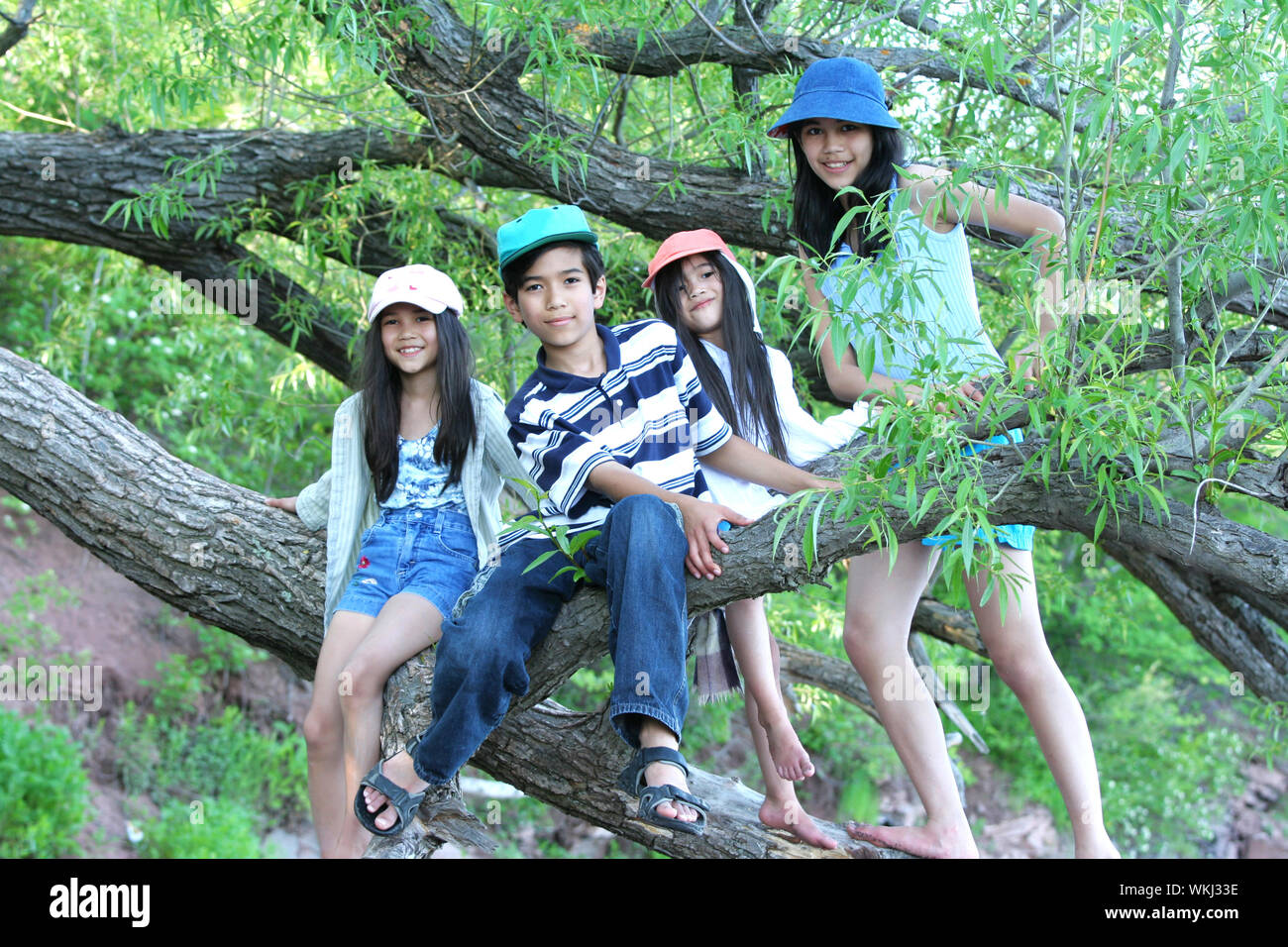 Large Family Multiracial High Resolution Stock Photography and Images ...
