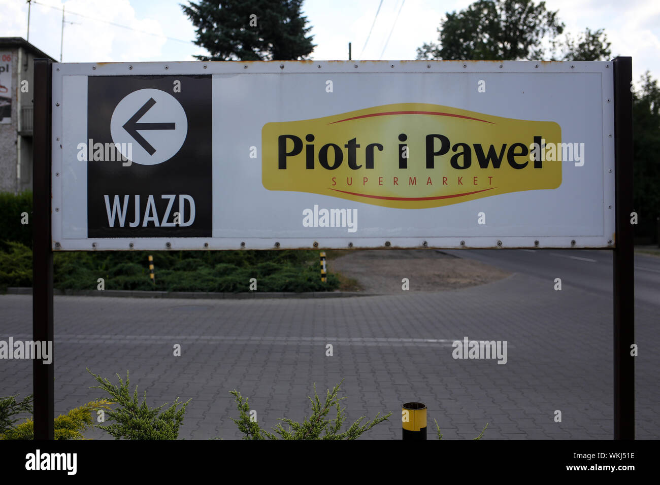 POLAND, CZESTOCHOWA - 20 June 2019: Exterior view of the Piotr i Pawel ...