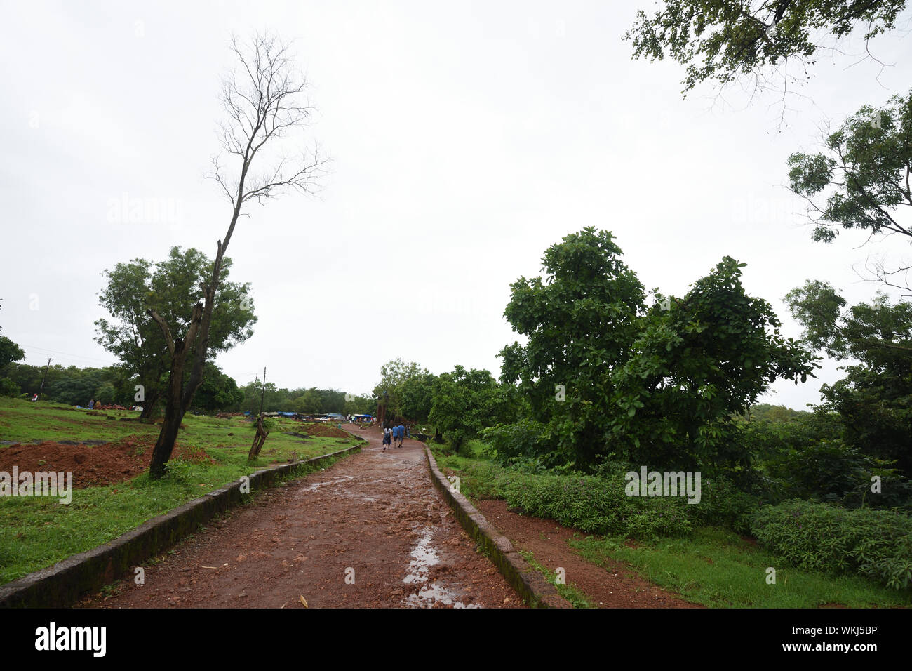 Upper Aguada Fort complex. Bardez, North Goa, India Stock Photo - Alamy