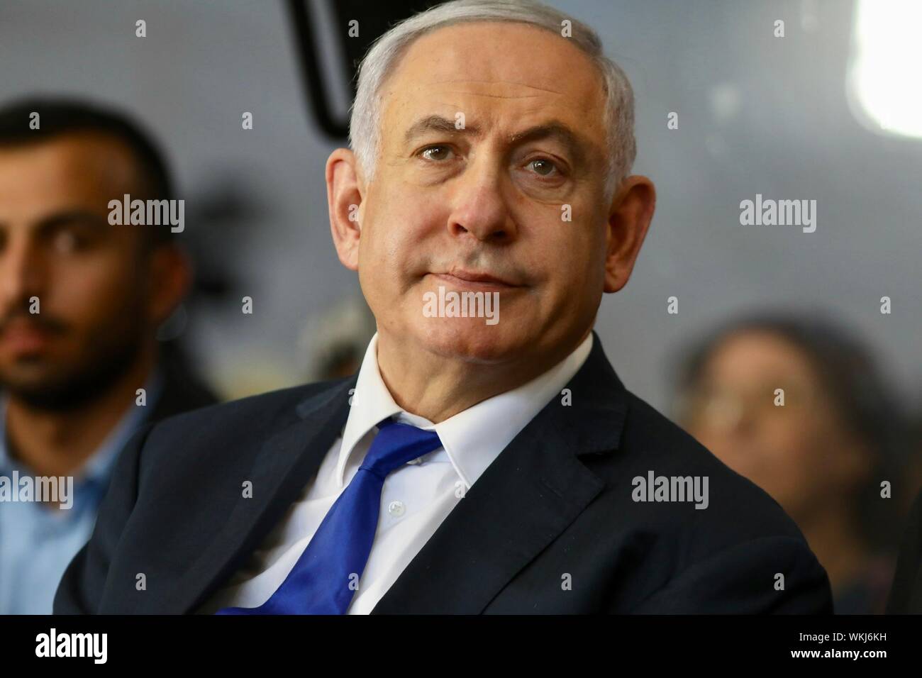 Hebron, Palestinian Territories. 04th Sep, 2019. Israeli Prime Minister ...