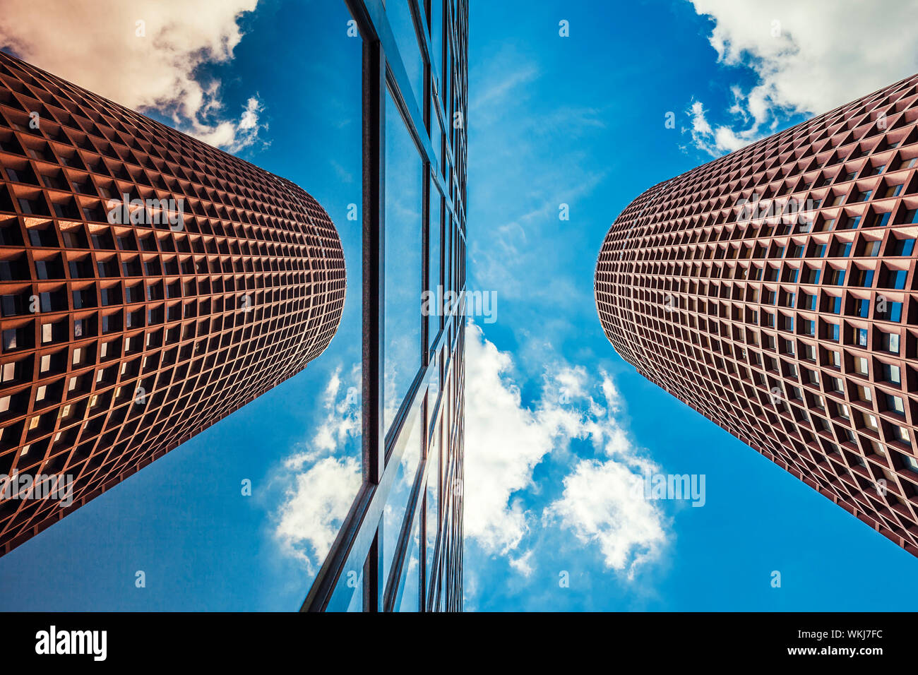 Famous tower in Lyon, France, Europe Stock Photo - Alamy