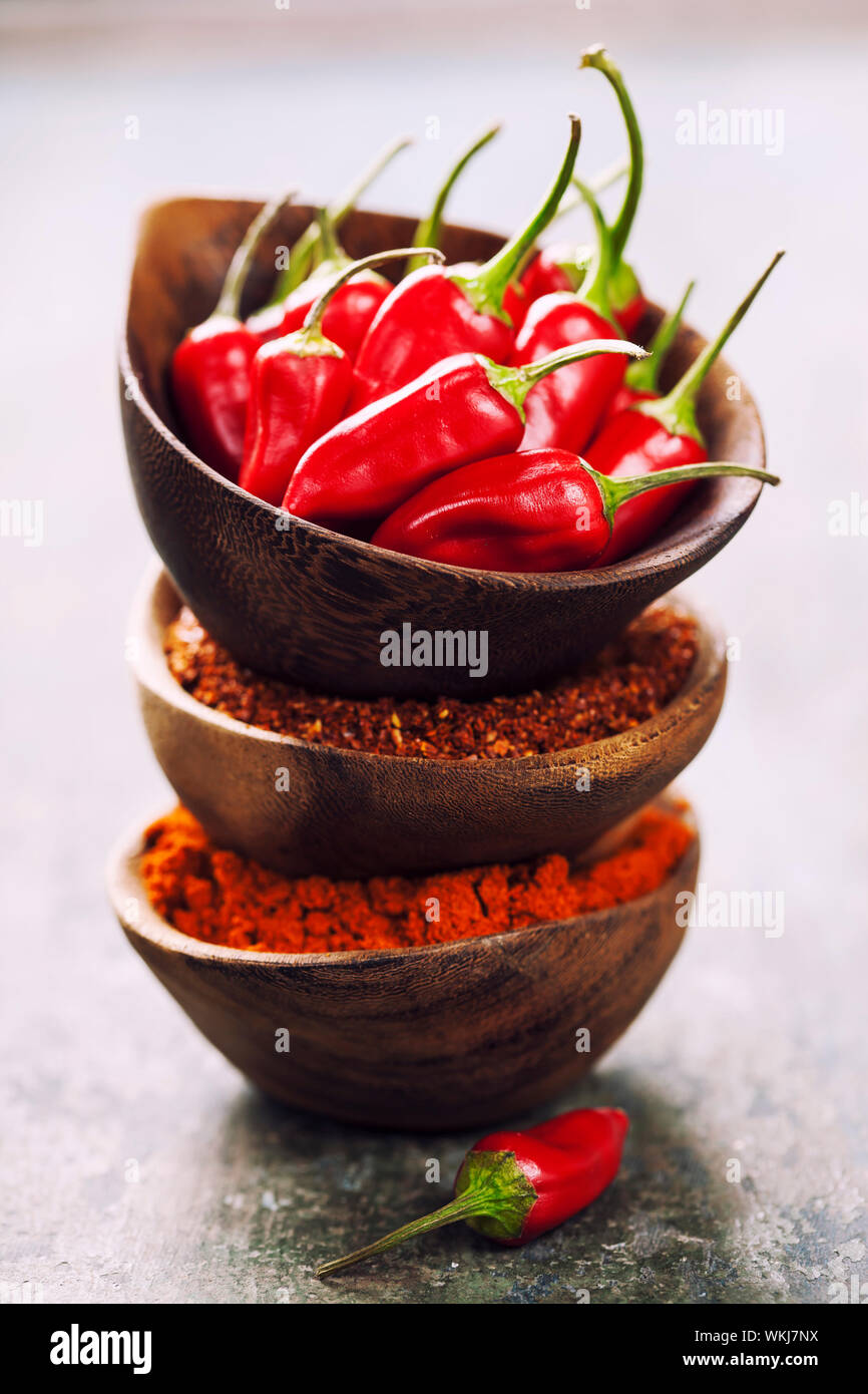 Hot chili pepper bowl hi-res stock photography and images - Alamy