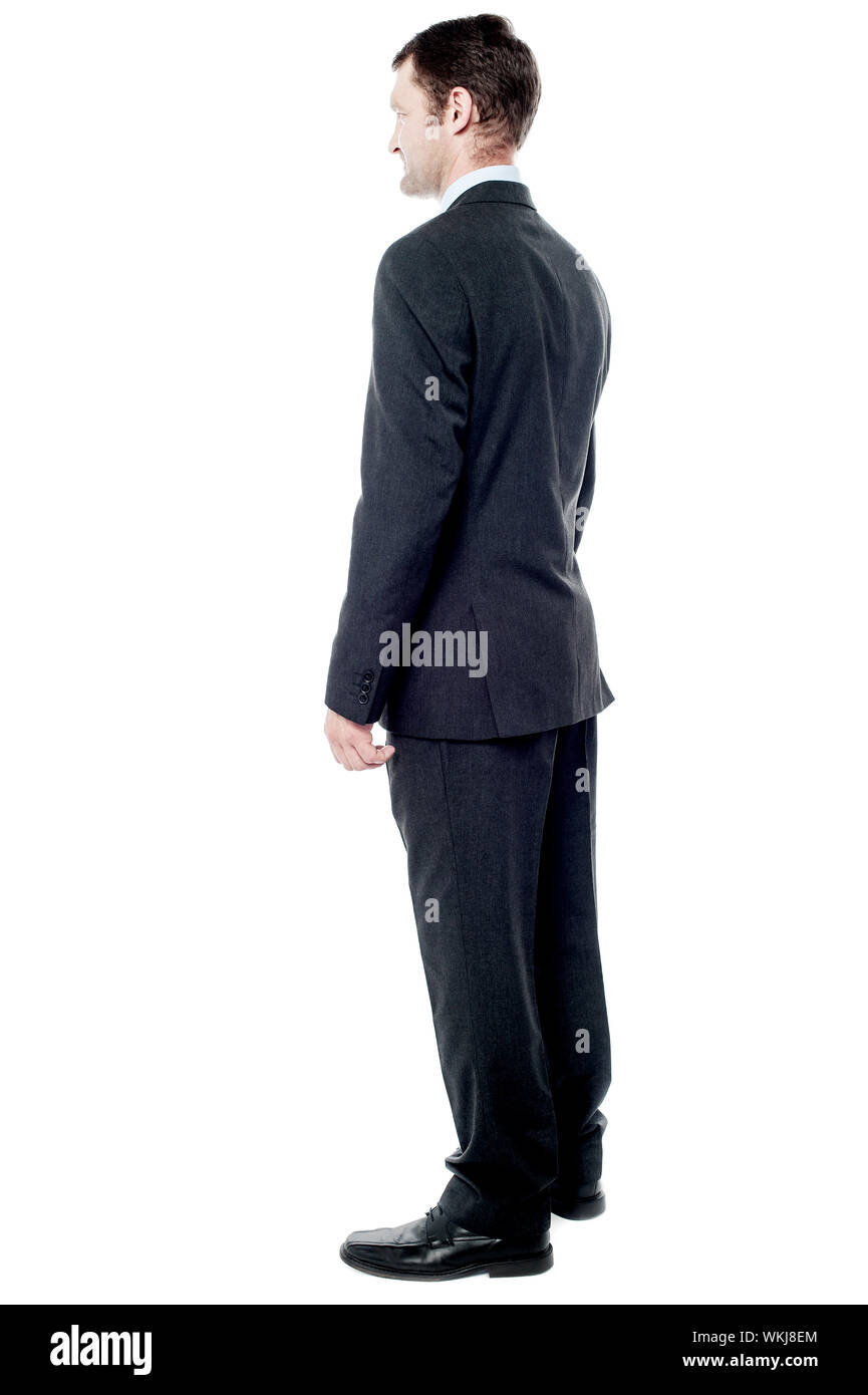 Full length rear view Cut Out Stock Images & Pictures - Alamy