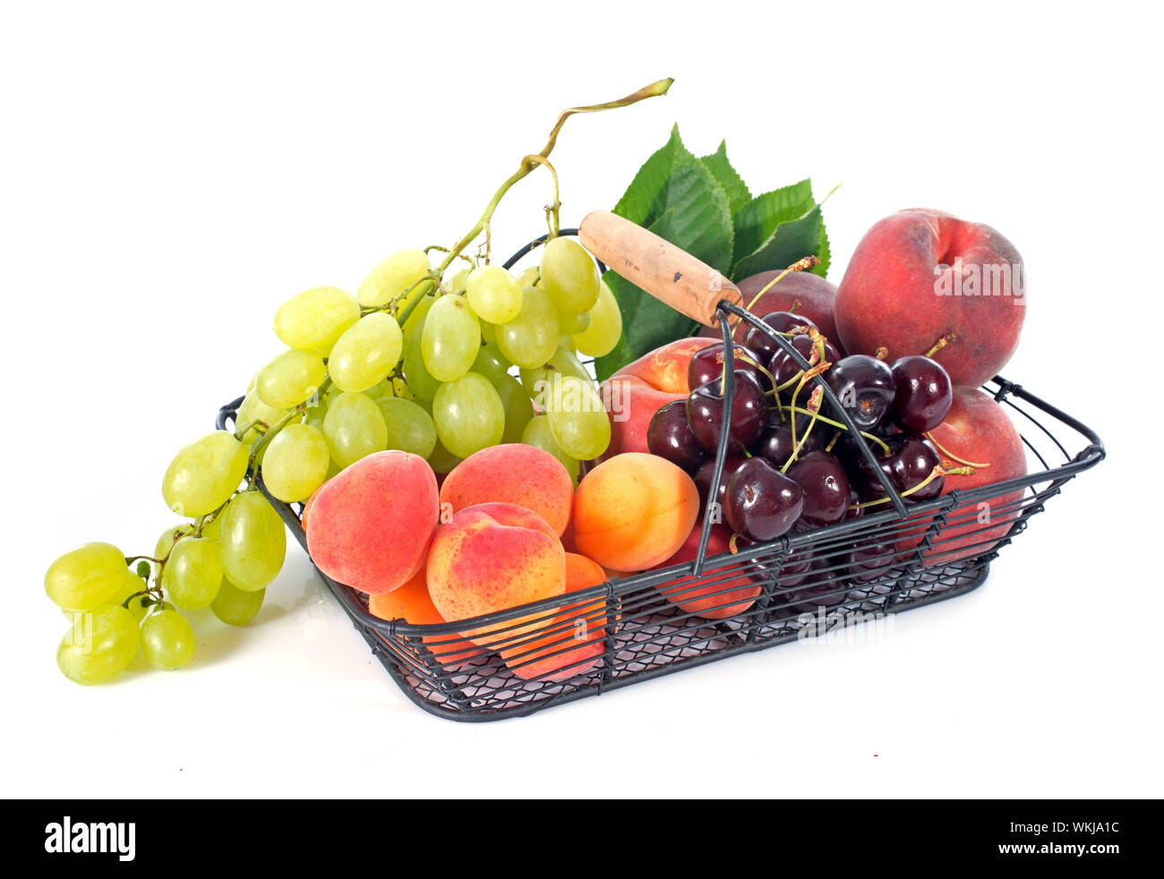 summer fruitsin front of white background Stock Photo - Alamy