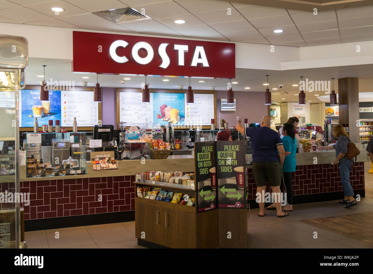Costa coffee interior hi-res stock photography and images - Alamy