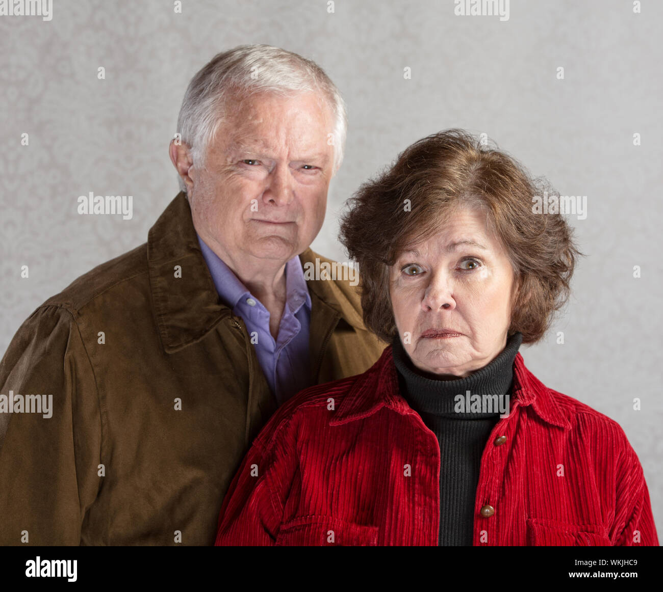 Grumpy senior woman hi-res stock photography and images - Alamy