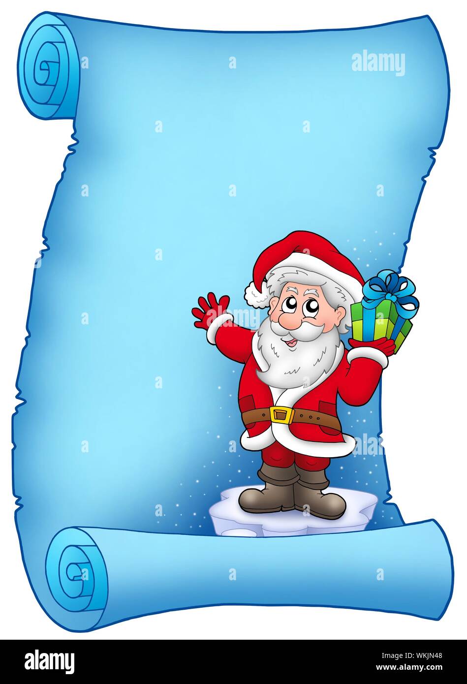 Santa pack clipart Cut Out Stock Images & Pictures - Alamy