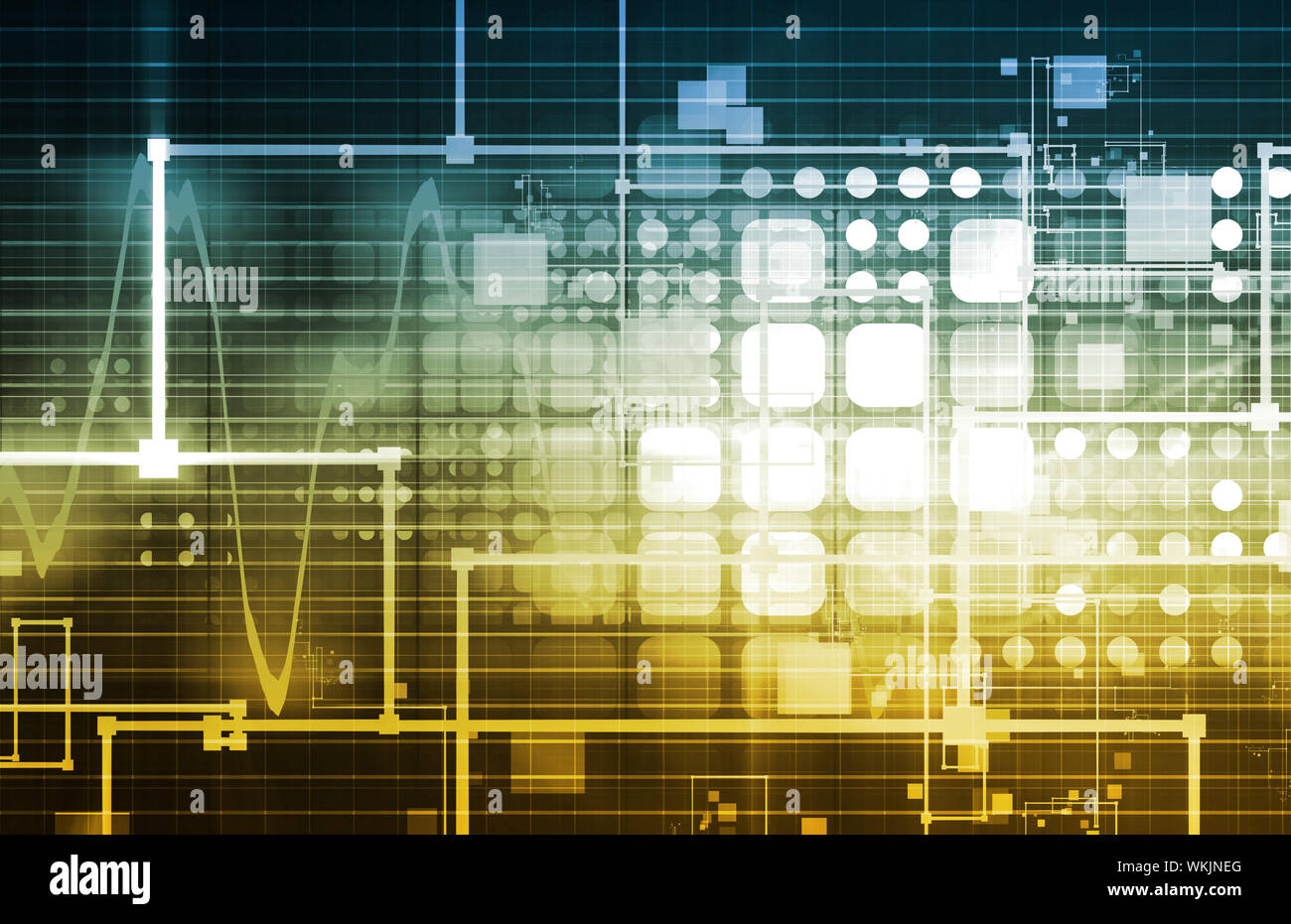 Science and Technology Abstract as a Concept Stock Photo - Alamy