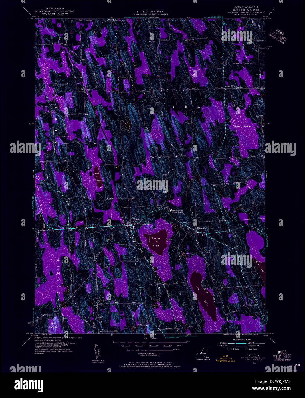 New York NY Cato 122851 1954 24000 Inverted Restoration Stock Photo - Alamy