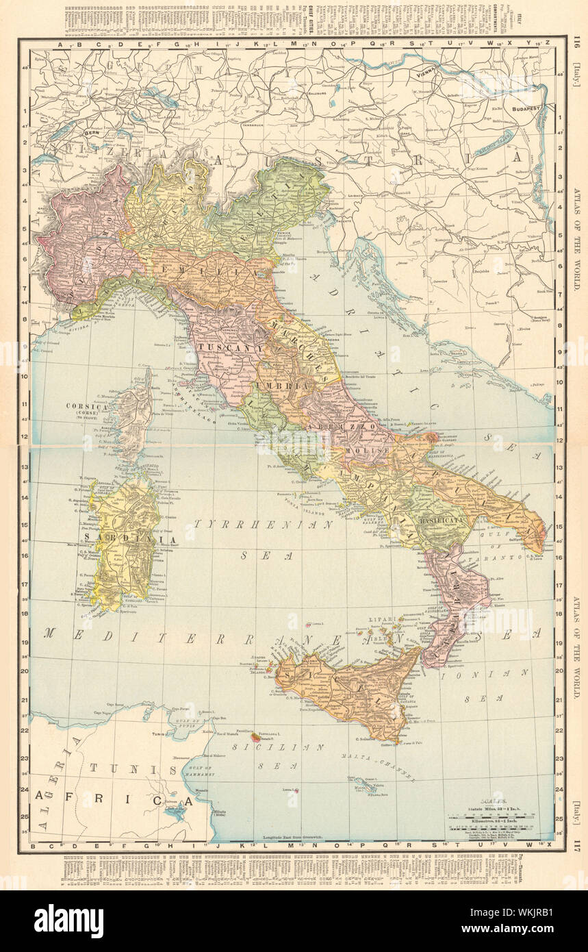 Old trieste map hi-res stock photography and images - Alamy