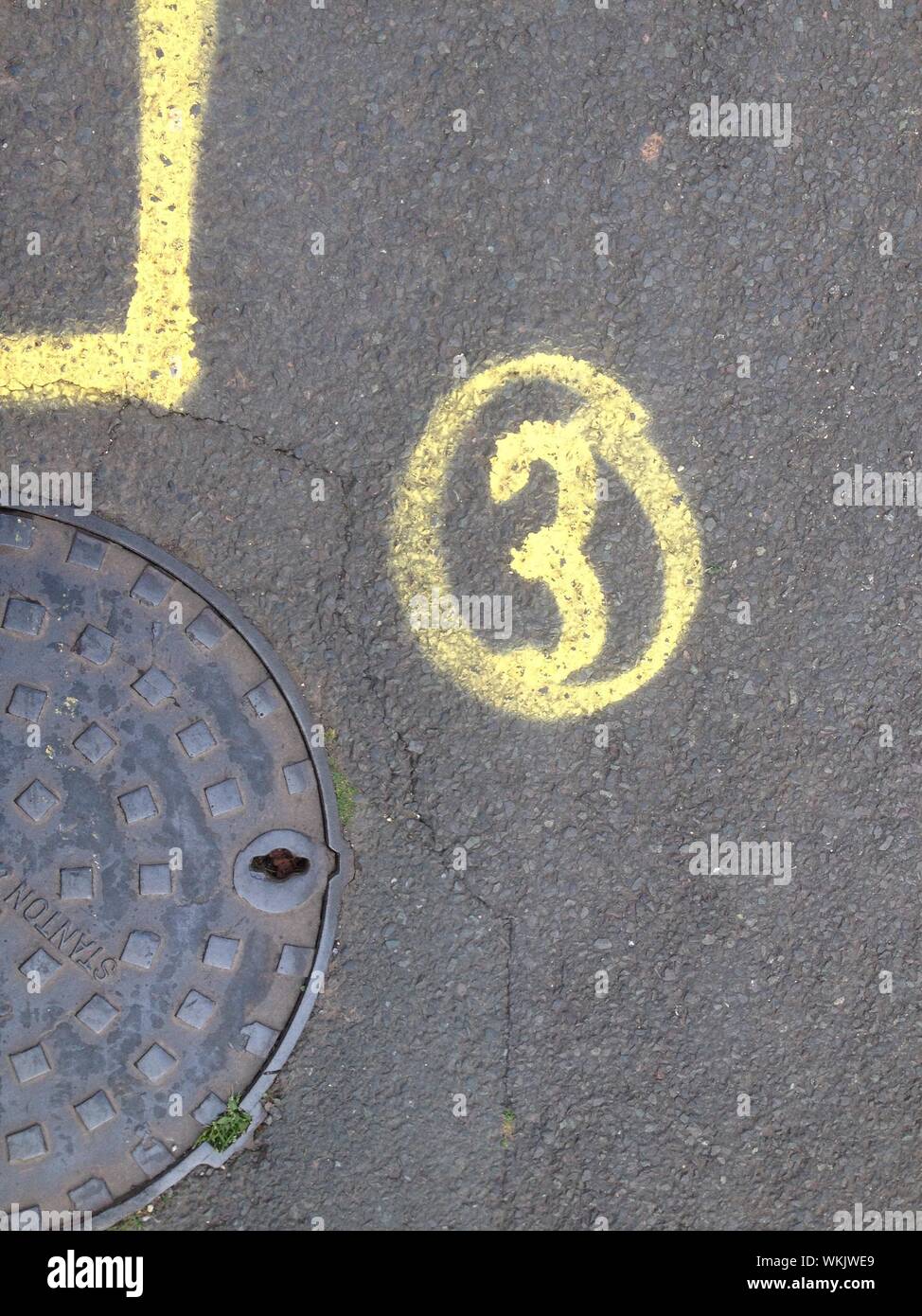 Communication manhole hi-res stock photography and images - Alamy