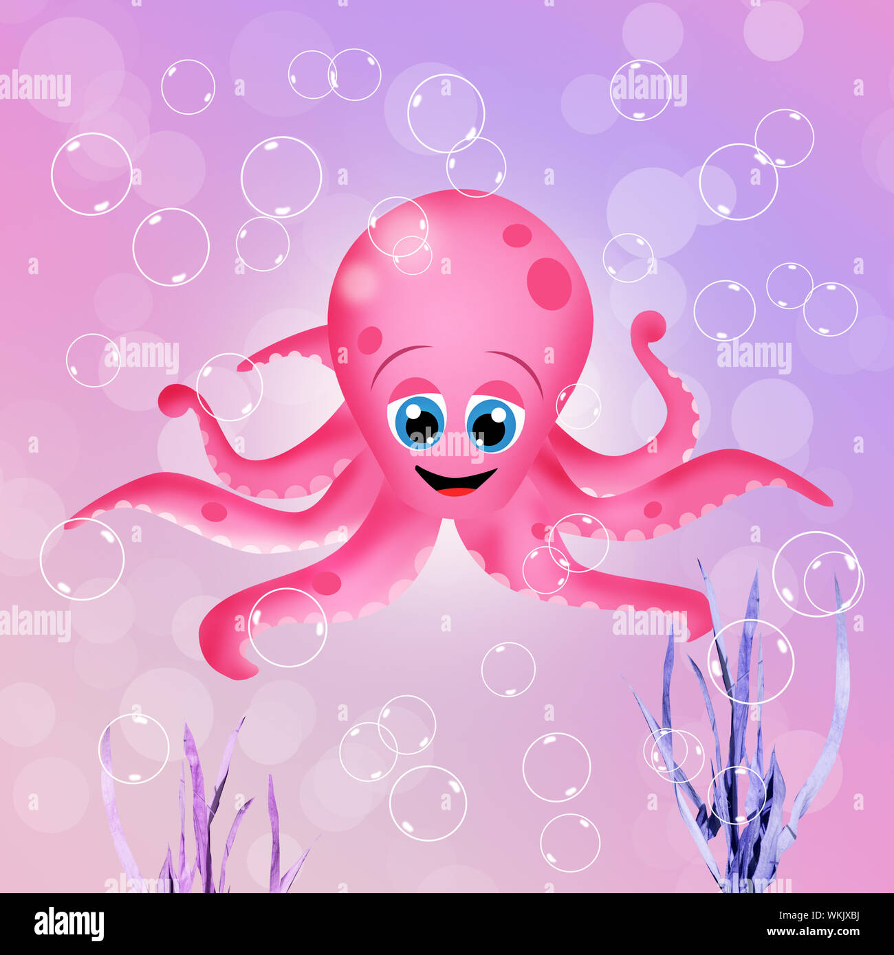 Funny octopus hi-res stock photography and images - Alamy