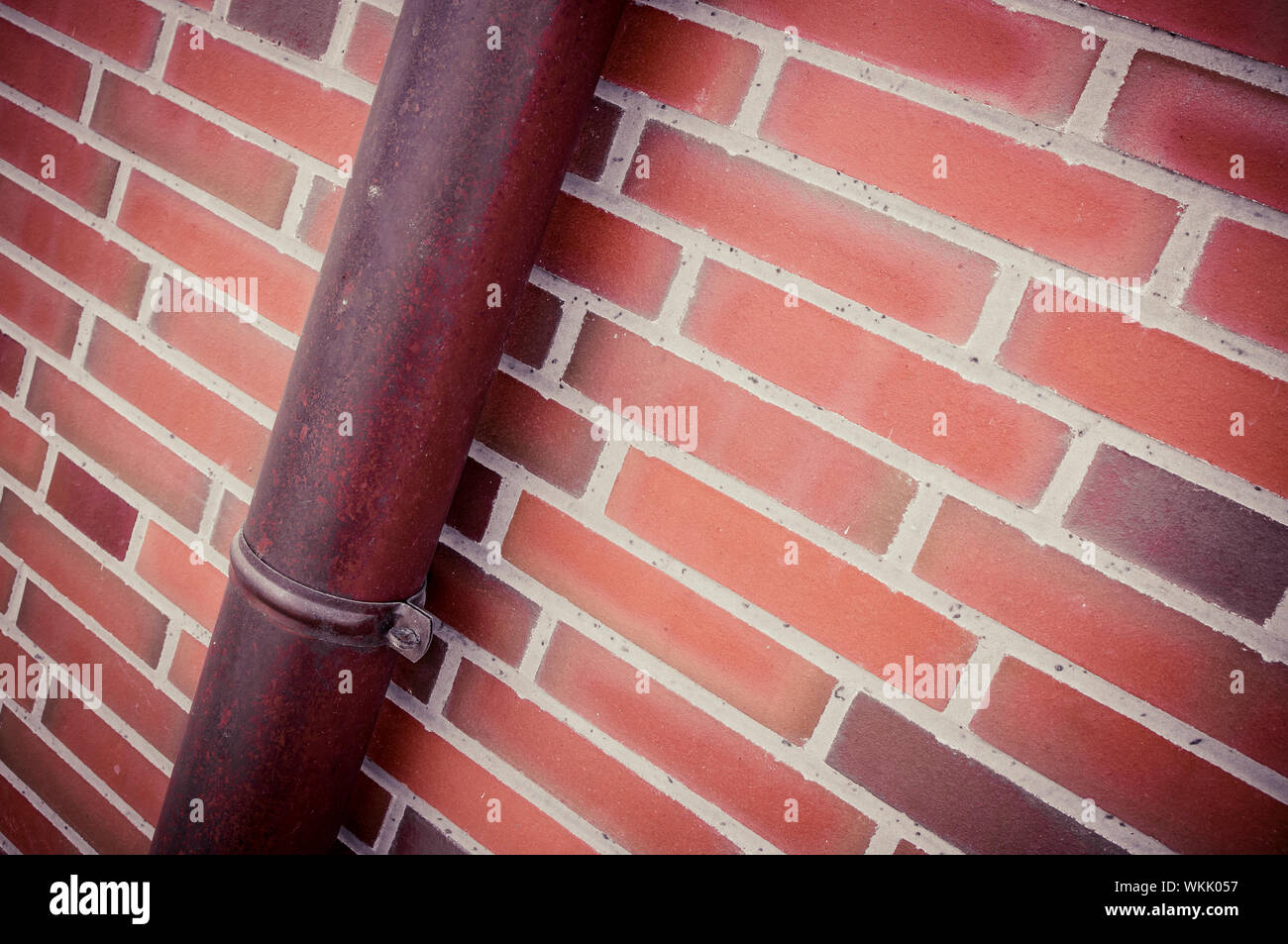 Brick wall pipe hi-res stock photography and images - Alamy