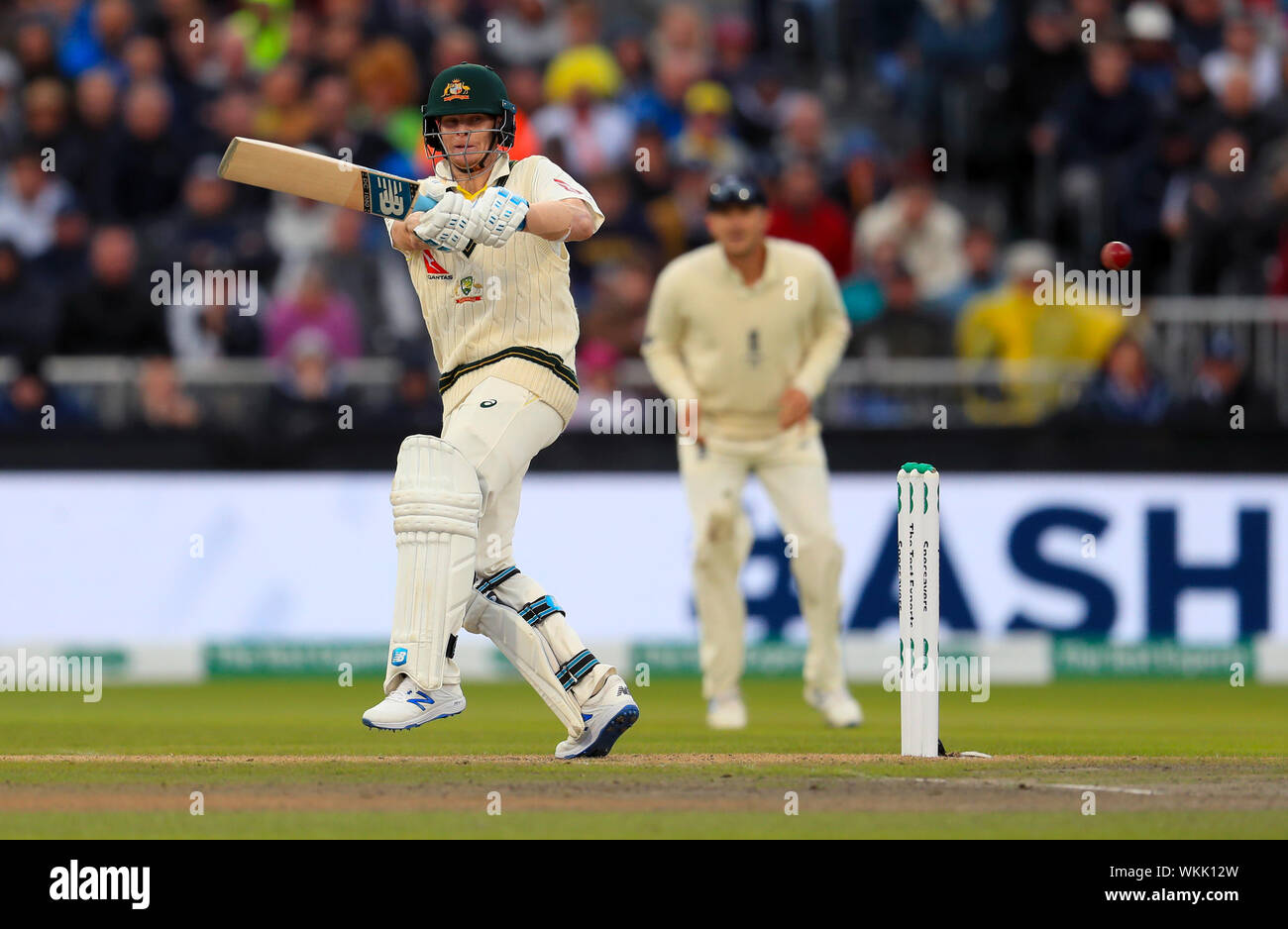 Australia's Steve Smith bats during day one of the fourth Ashes Test at ...