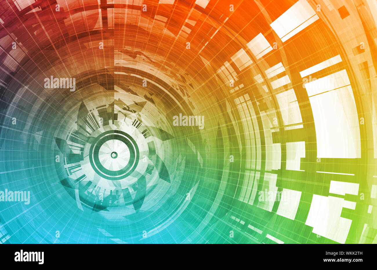 Technology abstract gradients hi-res stock photography and images - Alamy