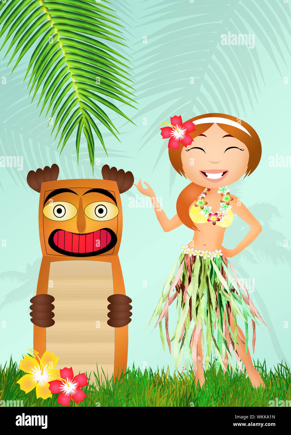Cartoon Totem High Resolution Stock Photography and Images - Alamy