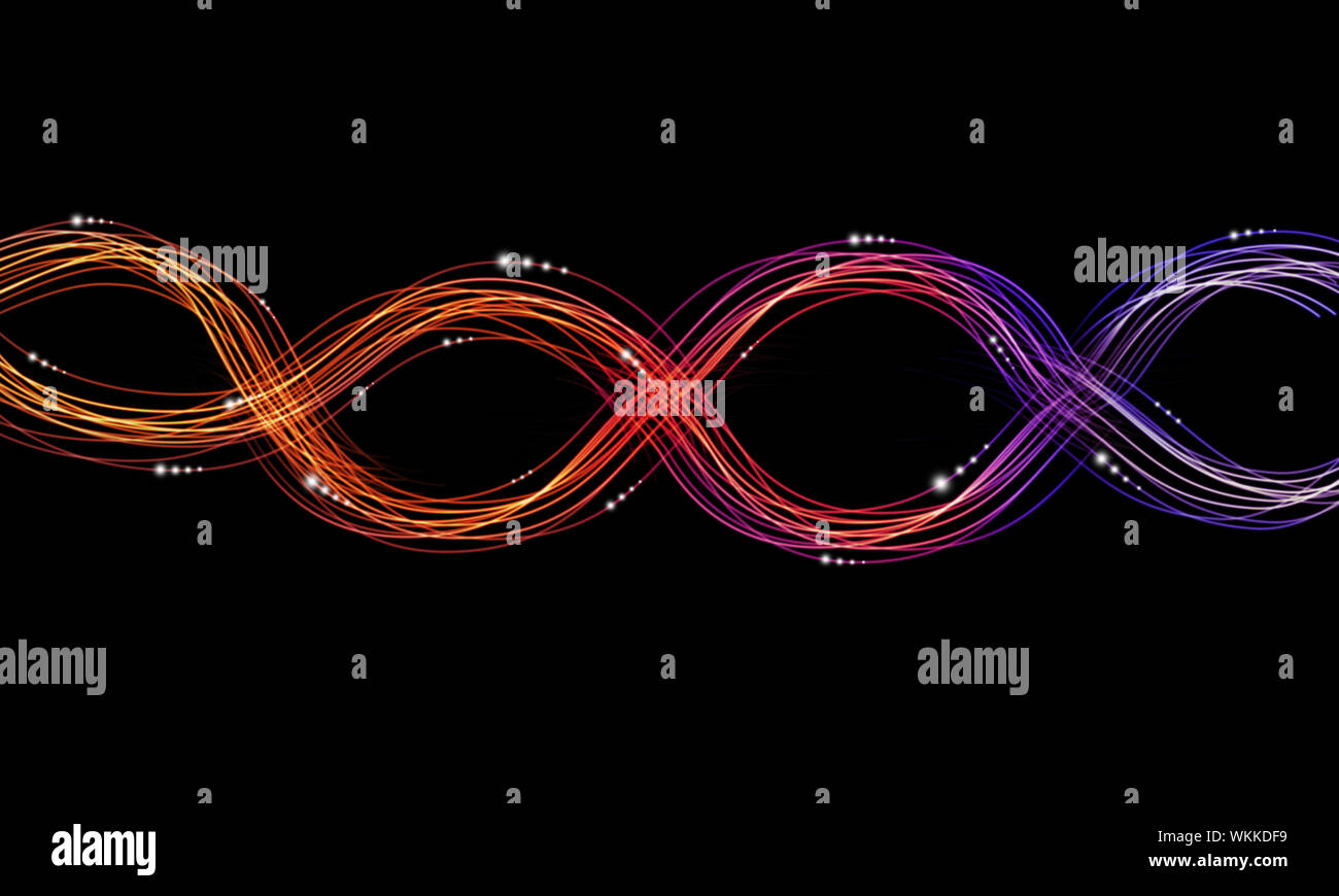 Abstract background with smooth lines. Contemporary style Stock Photo ...