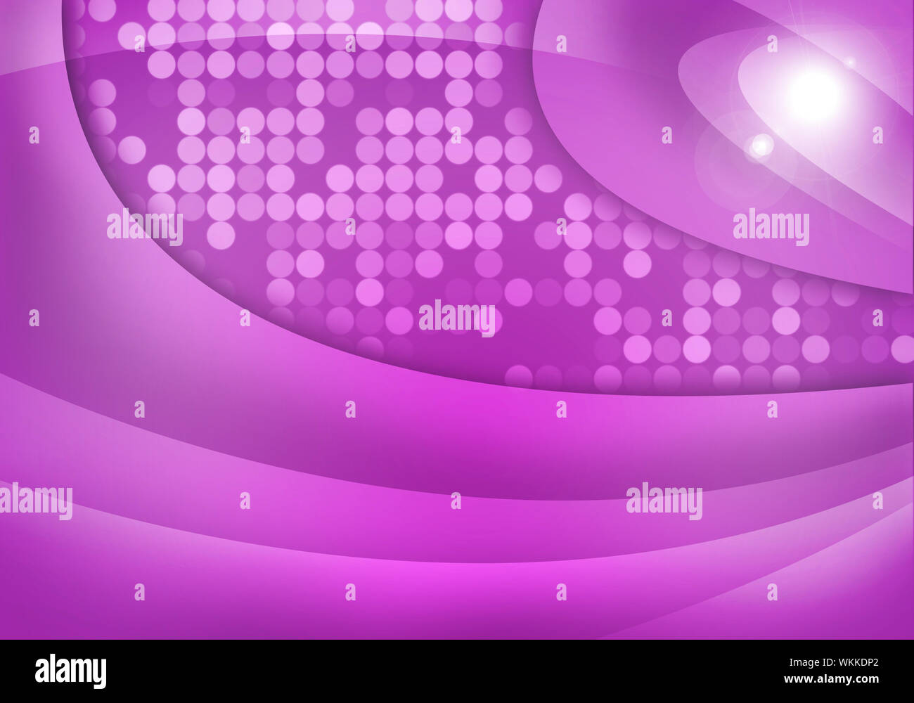 Abstract magenta background with smooth lines. Contemporary style Stock ...