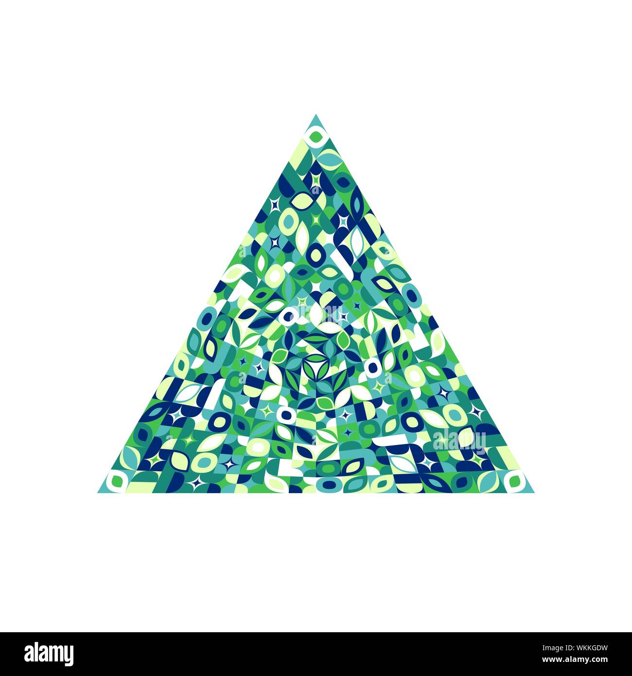 Triangle shape icon symbol hi-res stock photography and images - Alamy