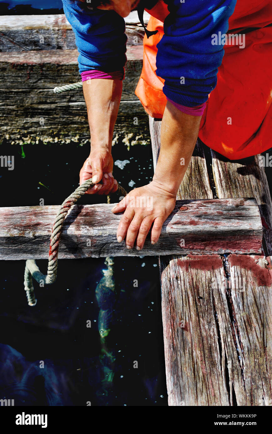 Pulling from water hi-res stock photography and images - Alamy