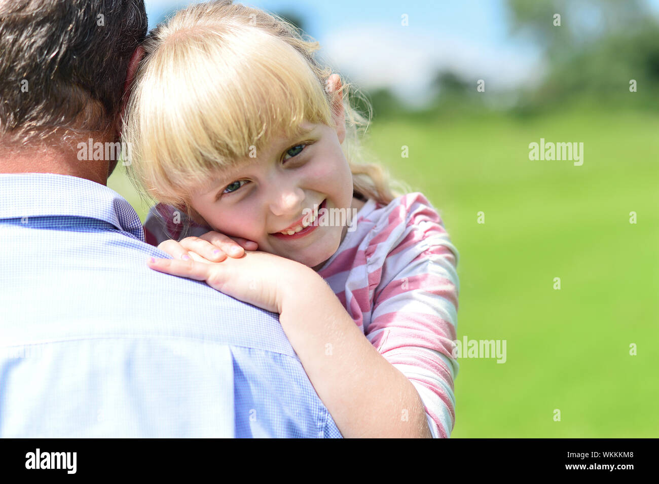 Love of father and daughter Stock Photo - Alamy