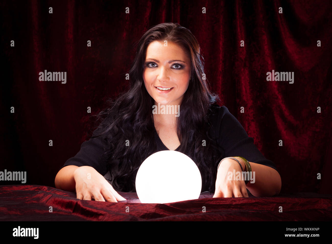Woman crystal hi-res stock photography and images - Alamy