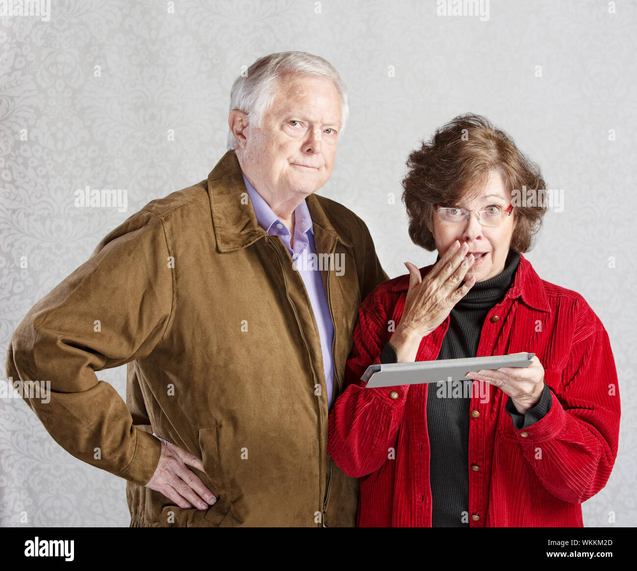 Woman embarrassed by man hi-res stock photography and images - Alamy