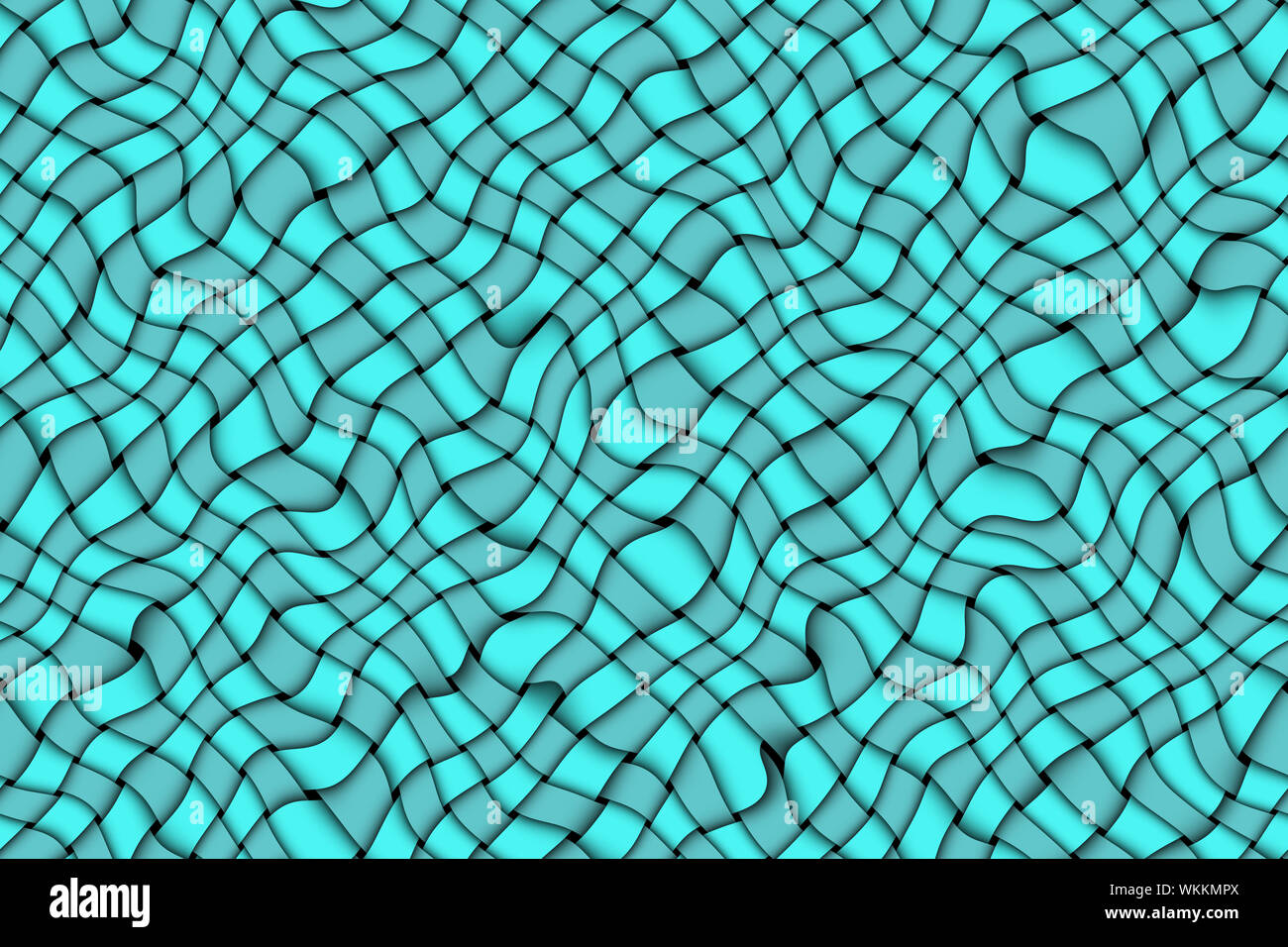 Weave pattern, intertwined bands, interwoven, interlace pattern ...