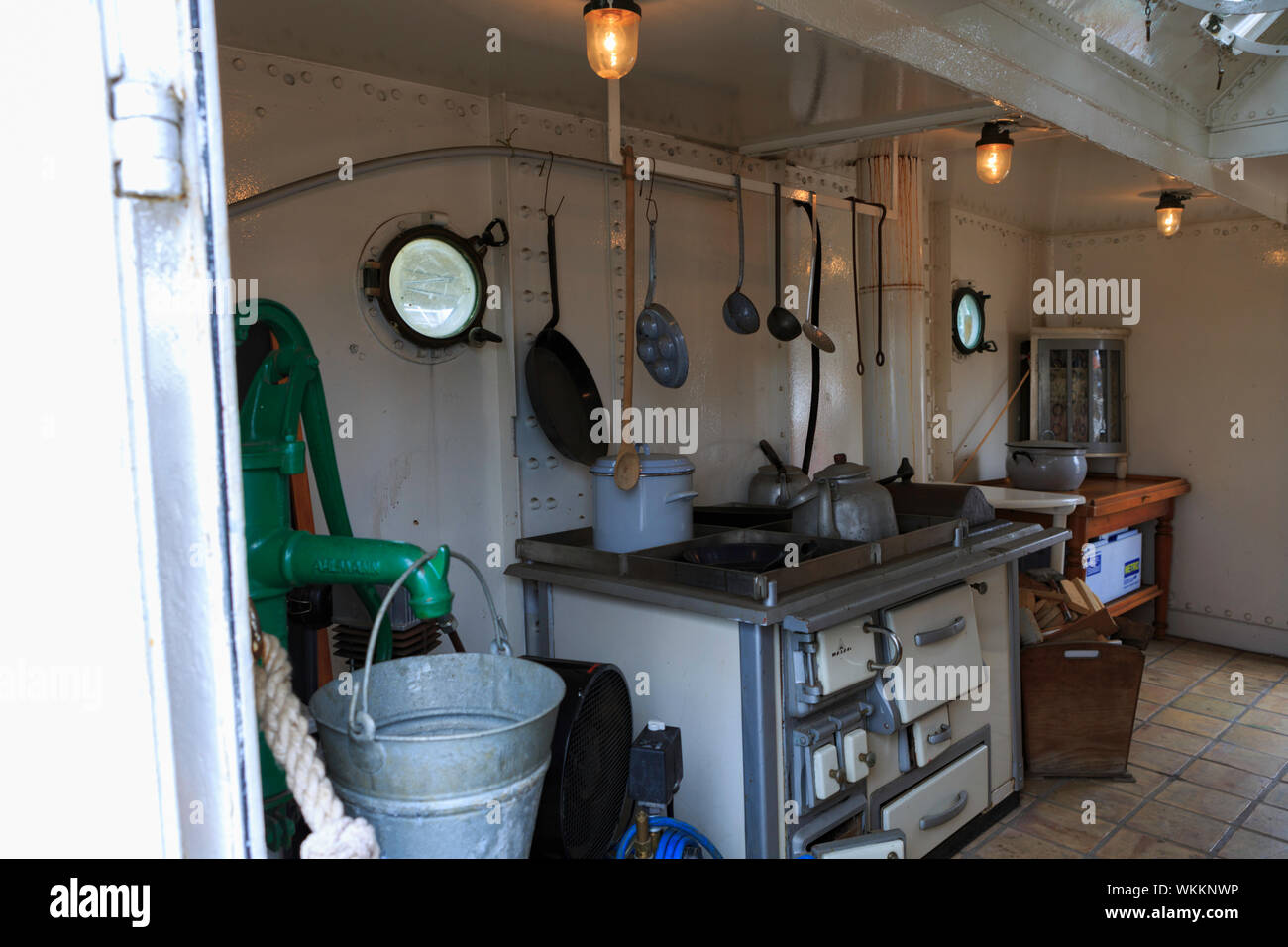 Hamburg,Germany,9,2014;Interior of an old sailing ship turned into a ...