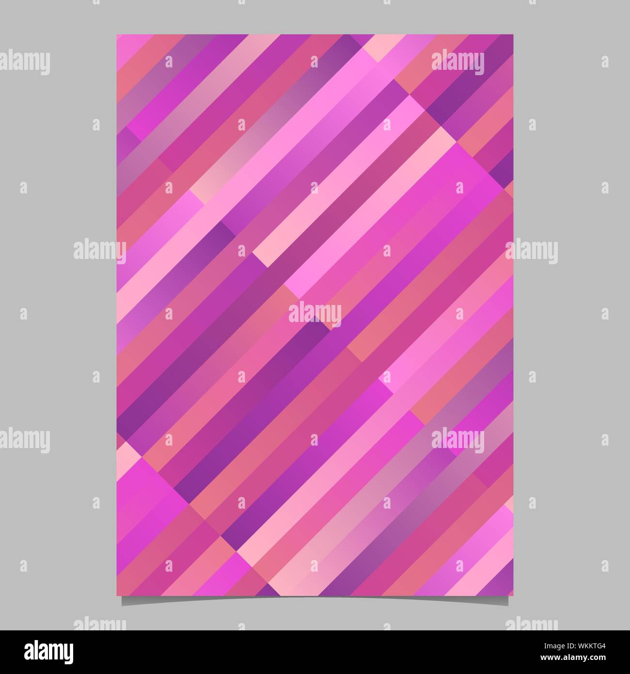 Geometrical modern diagonal rectangle poster design - abstract vector ...
