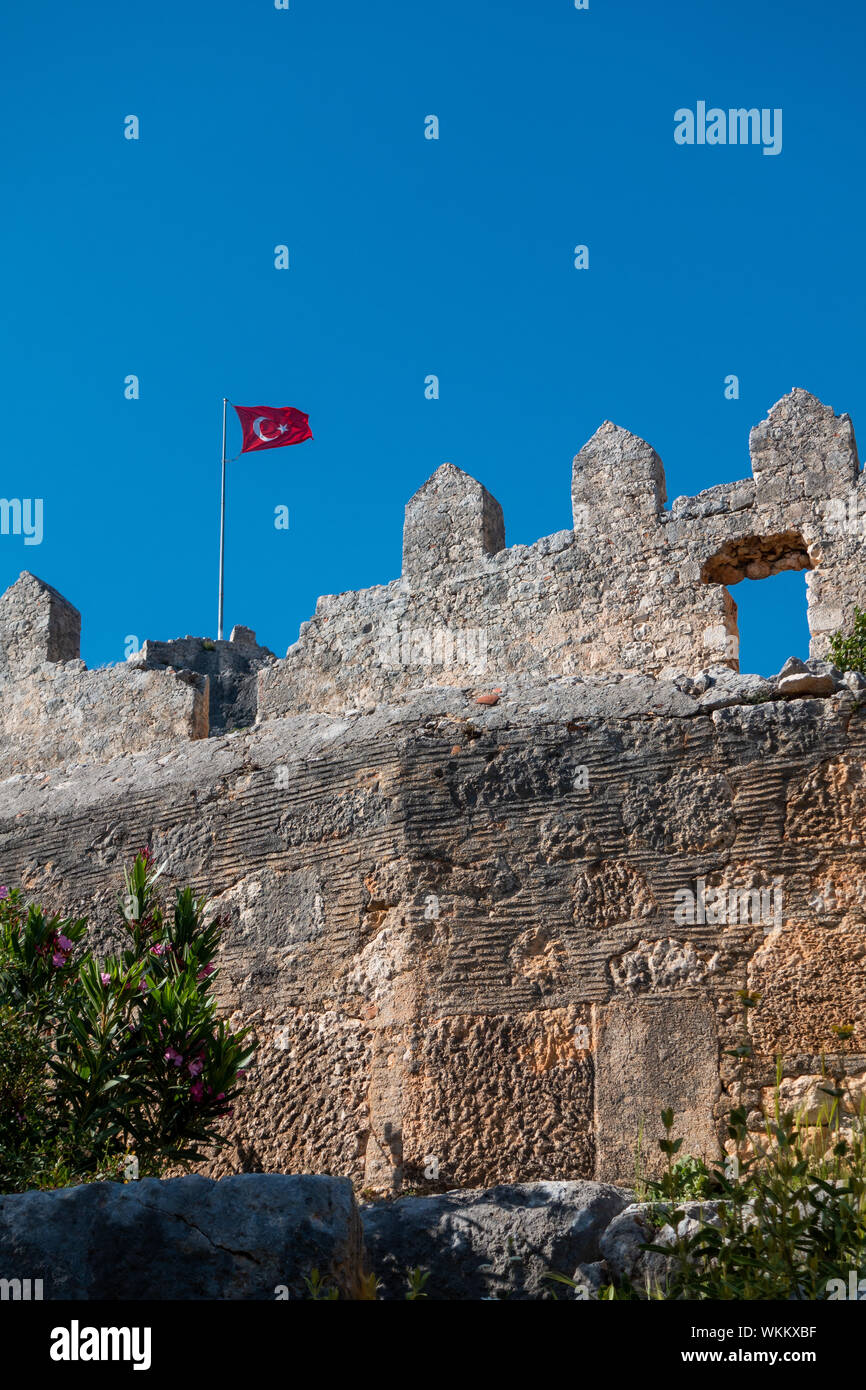 Kalekoy Castle in Kalekoy, Turkey Stock Photo - Alamy