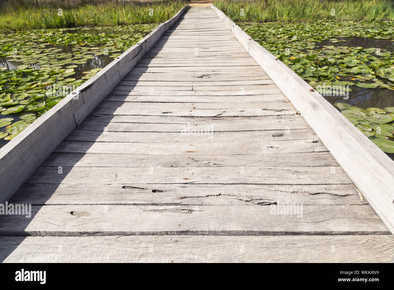 Floating footbridge hi-res stock photography and images - Alamy