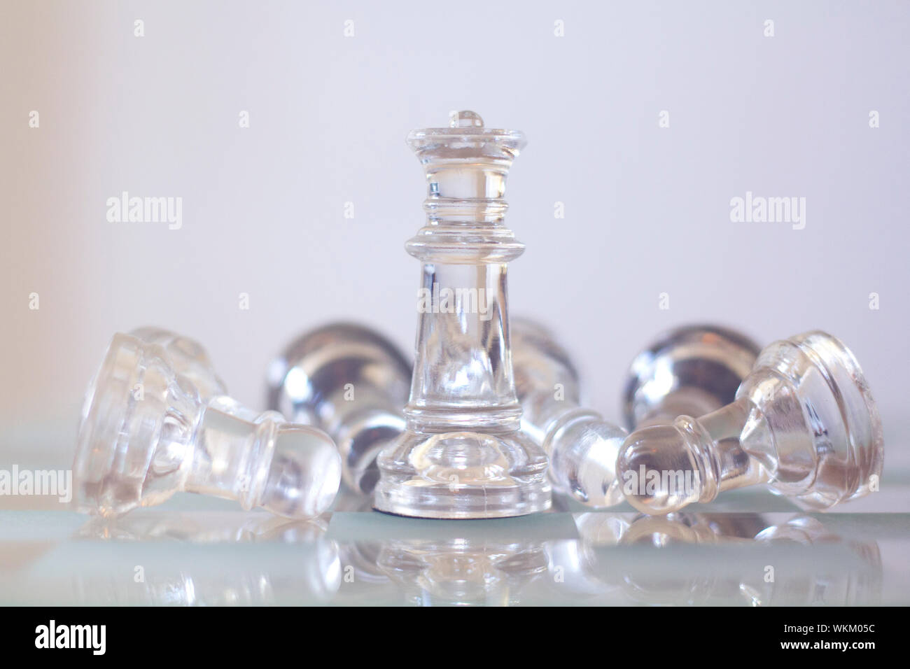 Chess Queen Fallen High Resolution Stock Photography and Images - Alamy