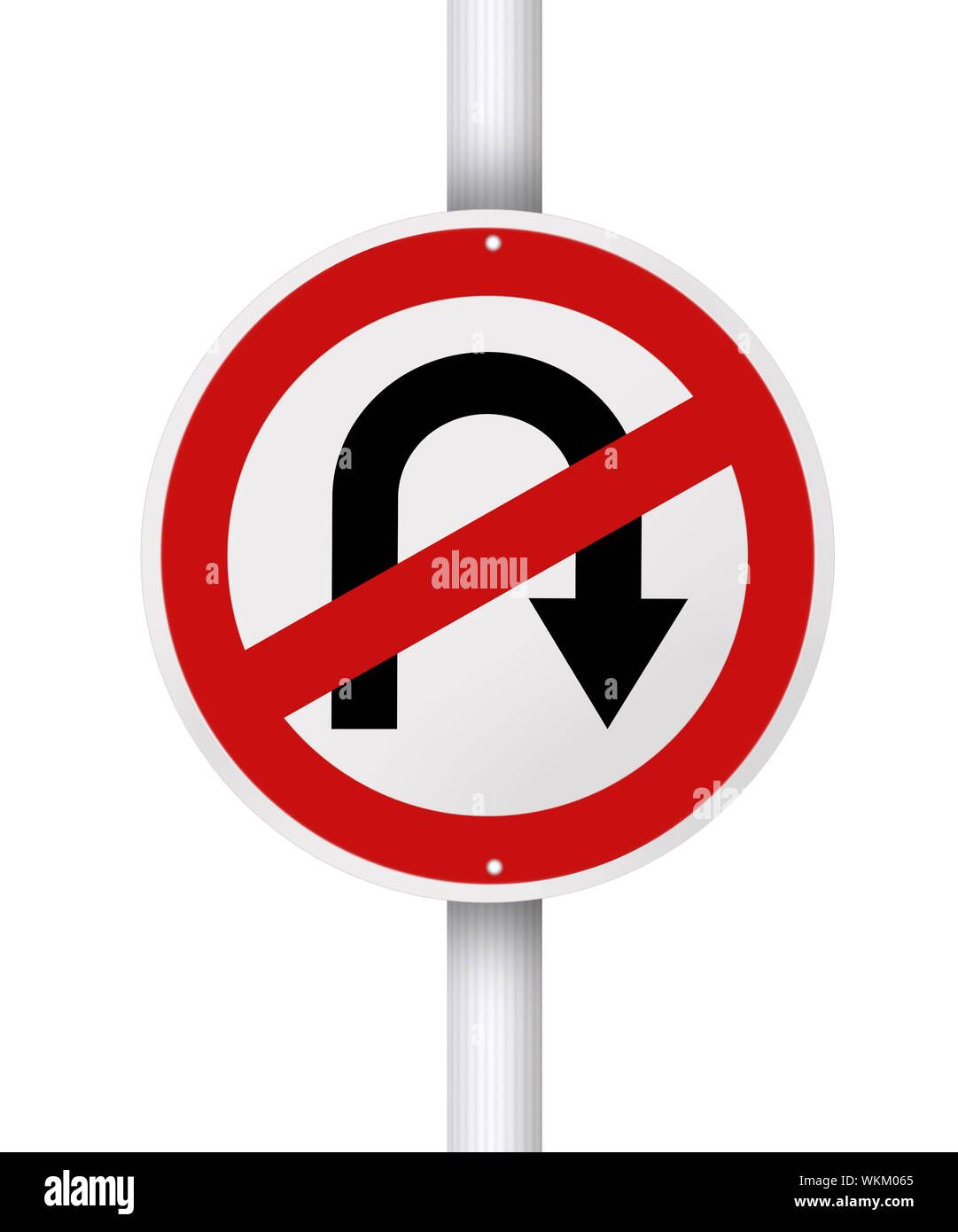 Road sign circular black arrow hi-res stock photography and images - Alamy