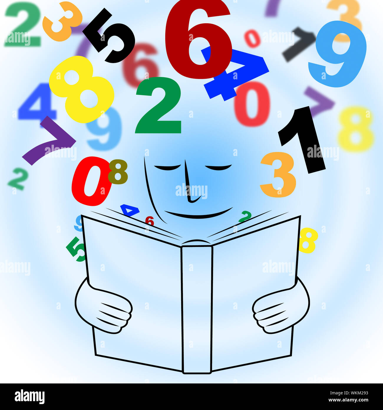 Reading Mathematics Meaning College Training And Learn Stock Photo - Alamy