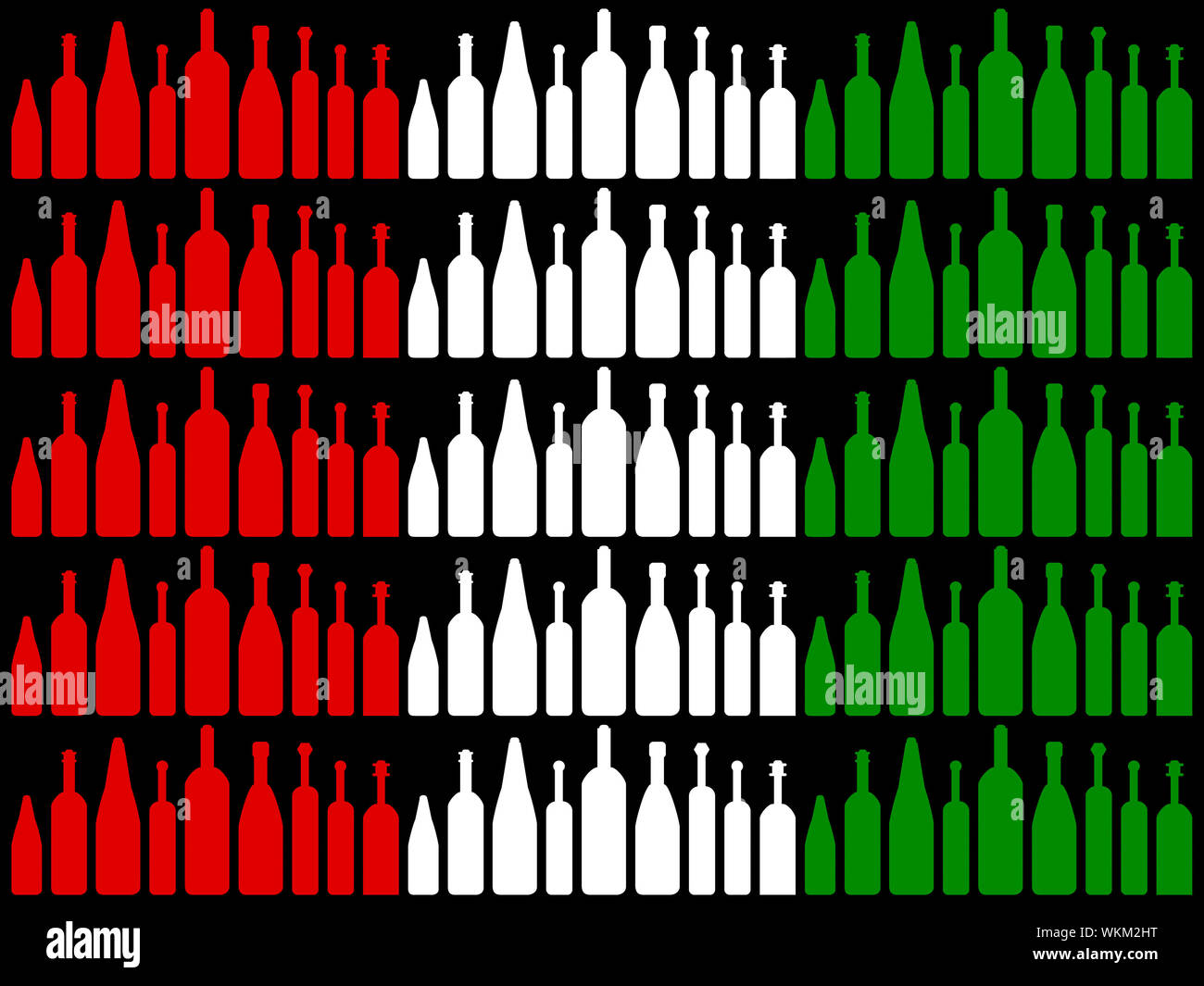 Flag Drink Representing Wine Tasting And Brasserie Stock Photo - Alamy