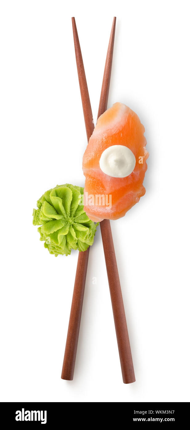 Wooden chinese sticks isolated on a white background Stock Photo - Alamy