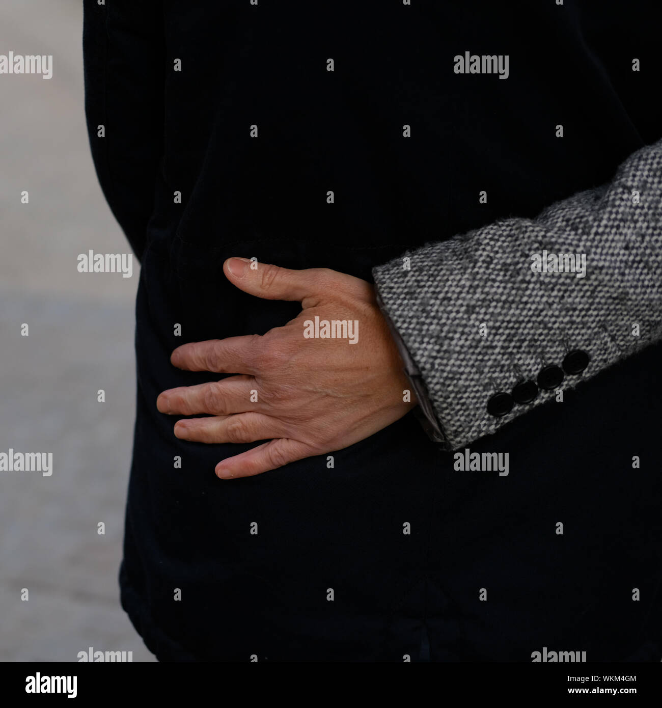 Hand at waist hi-res stock photography and images - Alamy