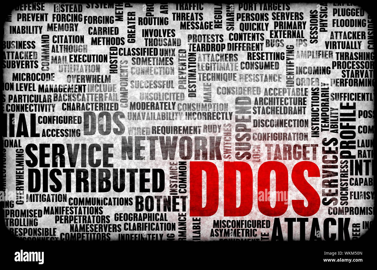 Denial of service text hi-res stock photography and images - Alamy