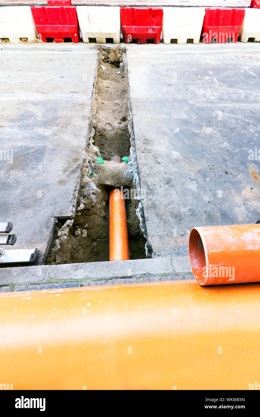 Orange pipeline hi-res stock photography and images - Alamy