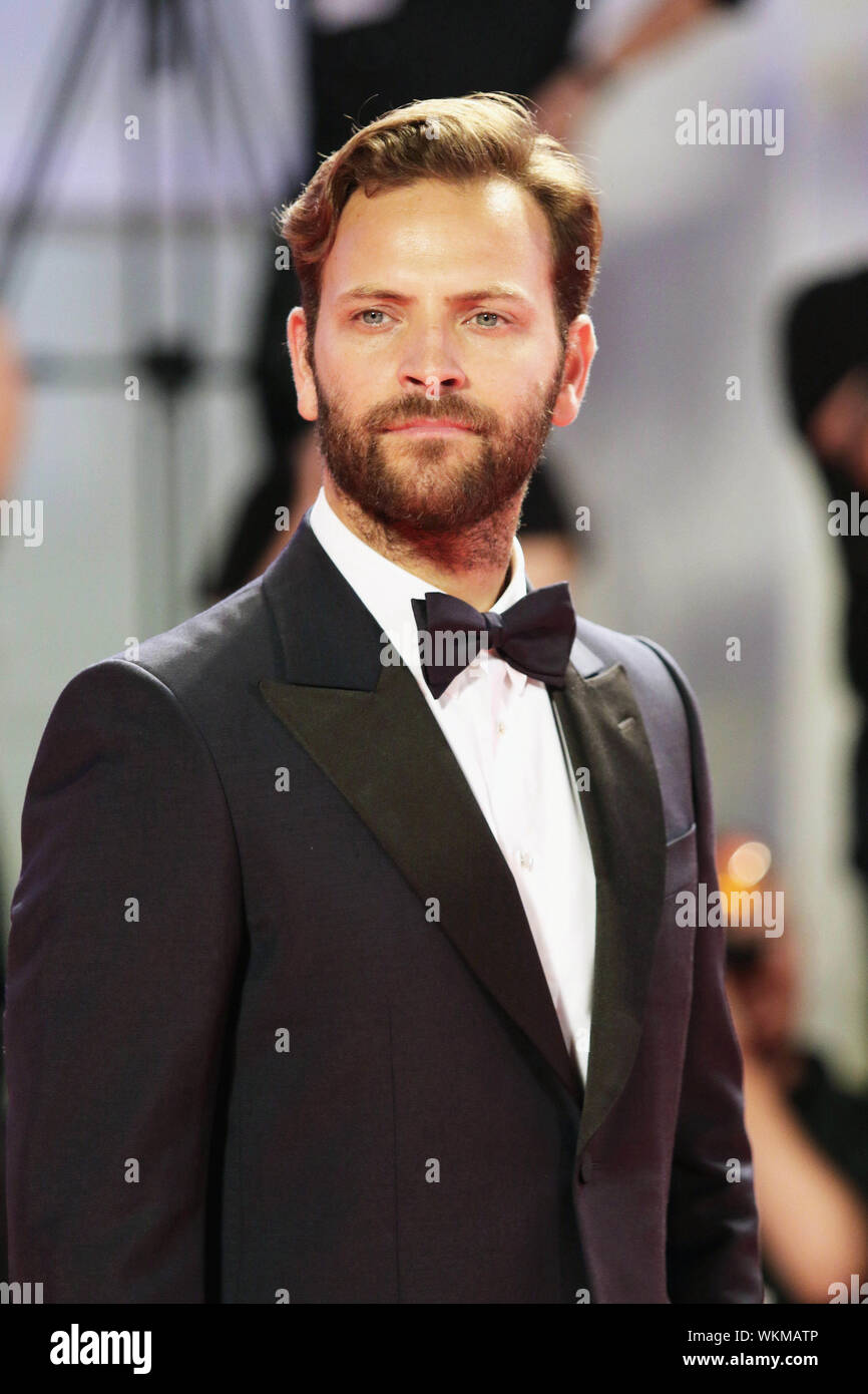 Italy, Lido di Venezia, September 1, 2019 : Italian actor Alessandro ...
