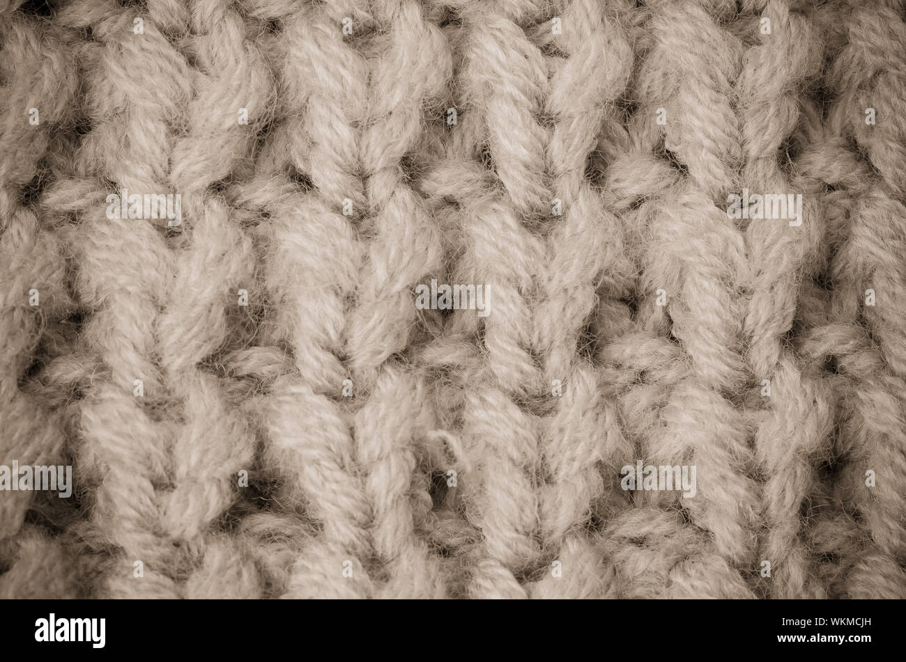 Beige knitted wool texture can use as background Stock Photo - Alamy