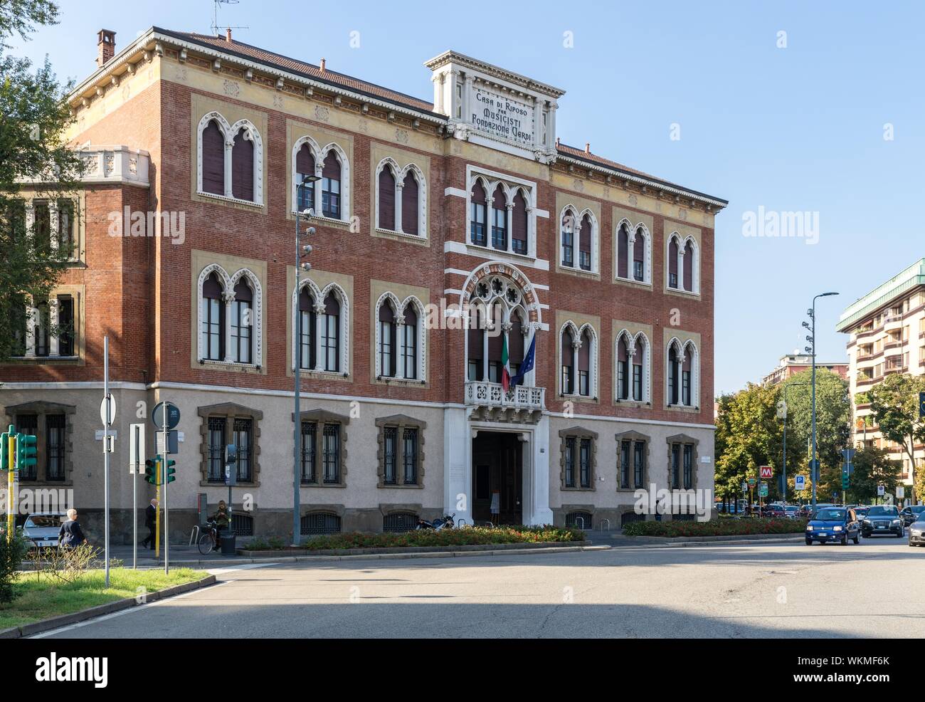 Casa di Riposo per Musicisti or Casa Verdi, retirement home for singers ...