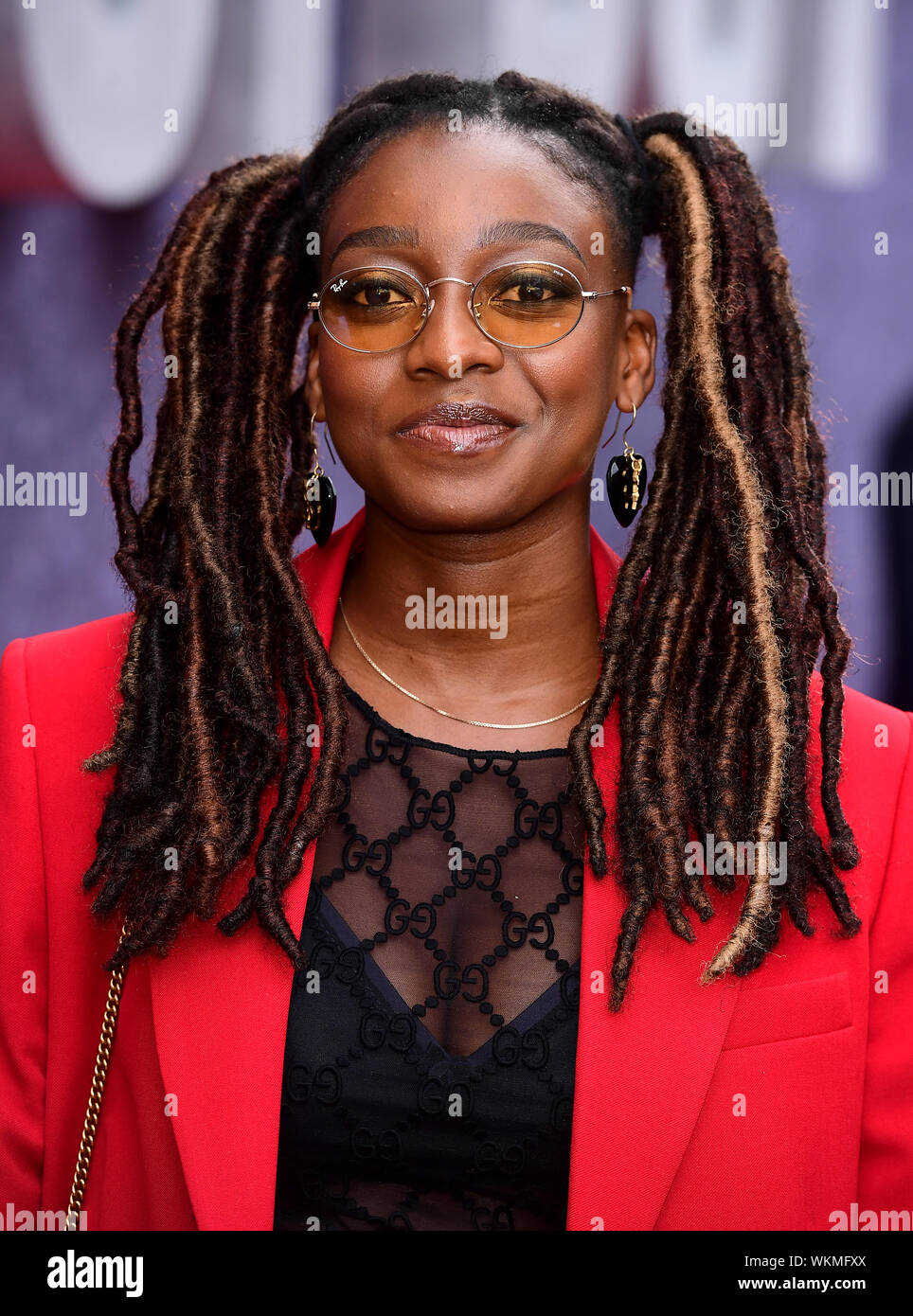 Little Simz attending the UK premiere of Top Boy at the Hackney ...