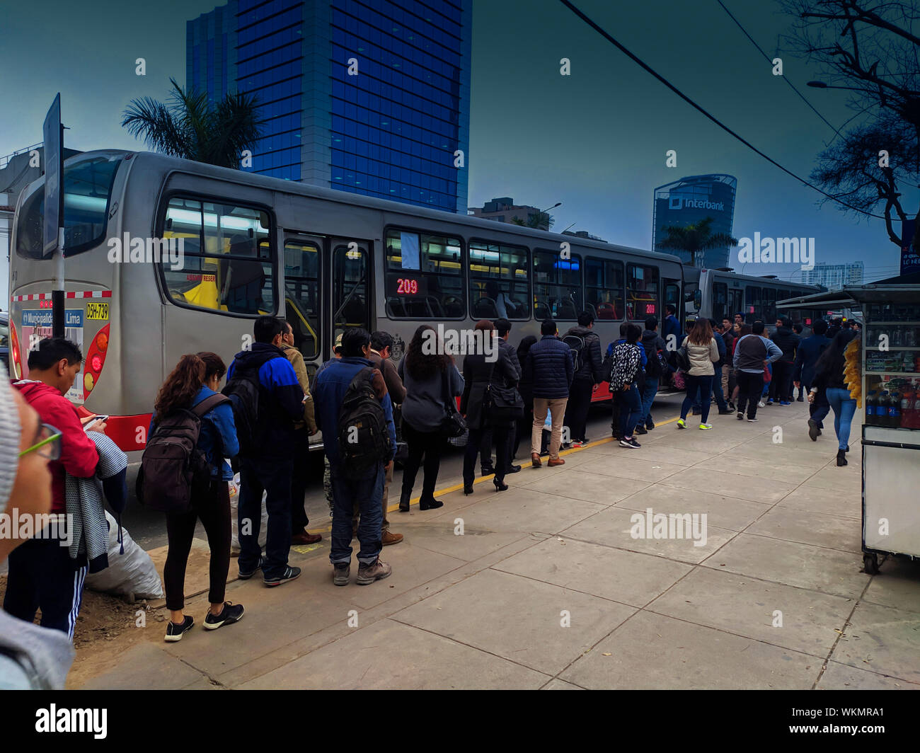 streets of the Peruvian capital Lima Peru Stock Photo - Alamy