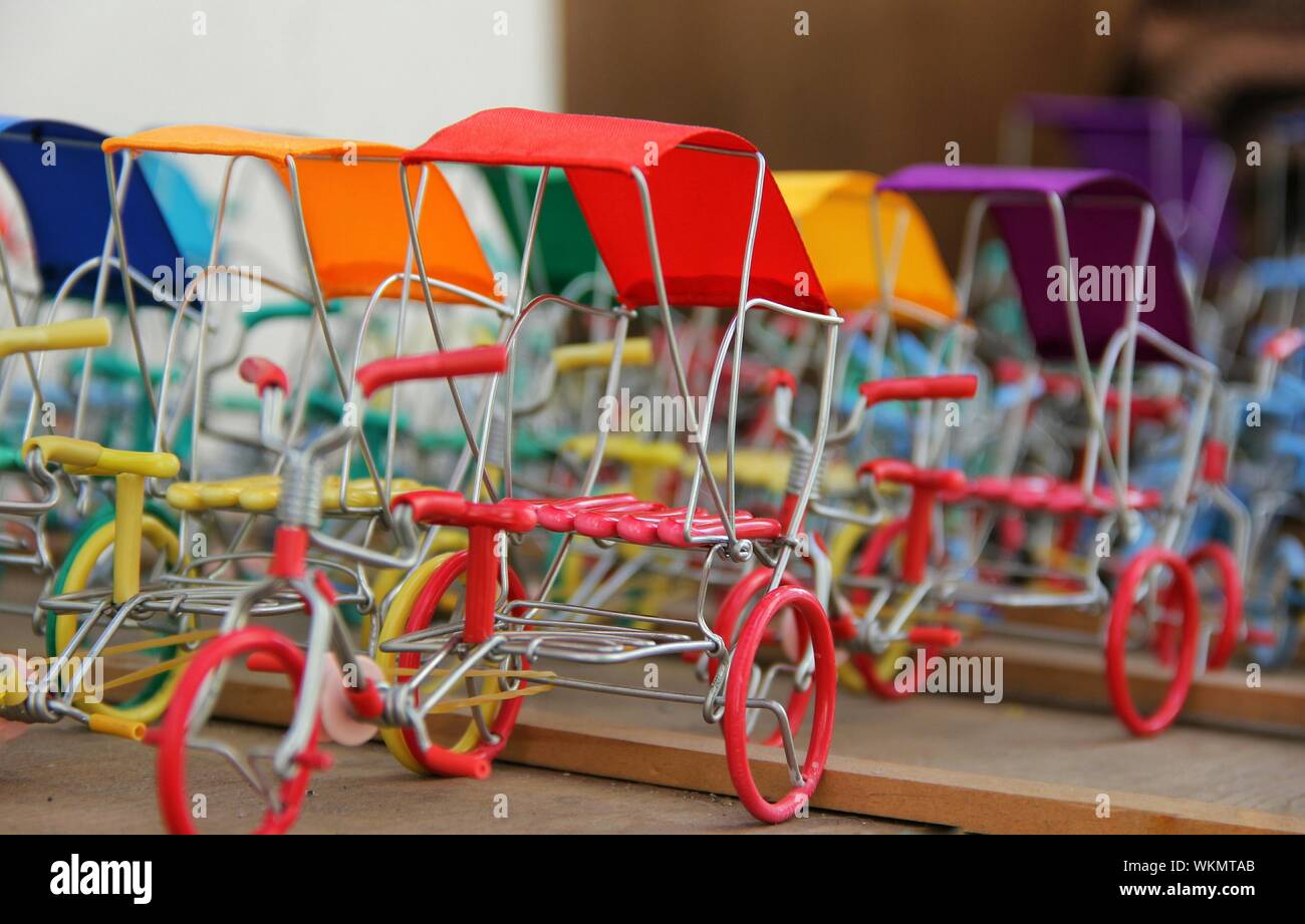 Colorful rickshaw hi-res stock photography and images - Alamy
