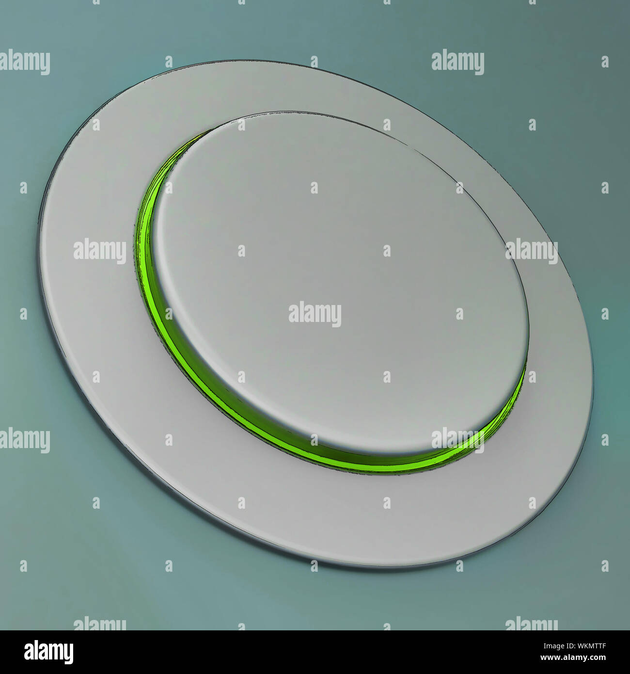 Blank Push Button Or Switch Showing Copy space Stock Photo - Alamy